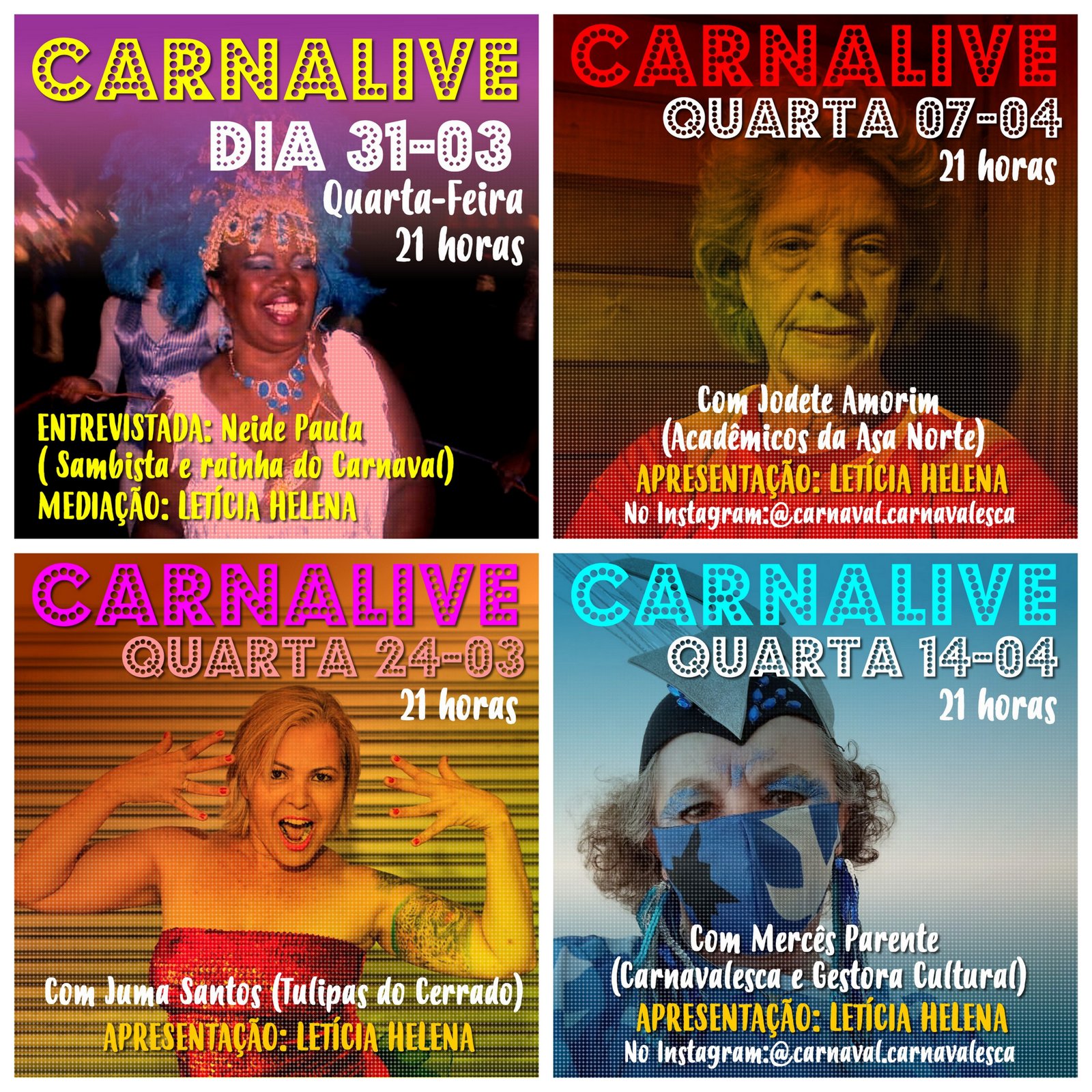 CARNA.LIVES – APERTA O PLAY E VEM COM A GENTE! – Carnavalesca