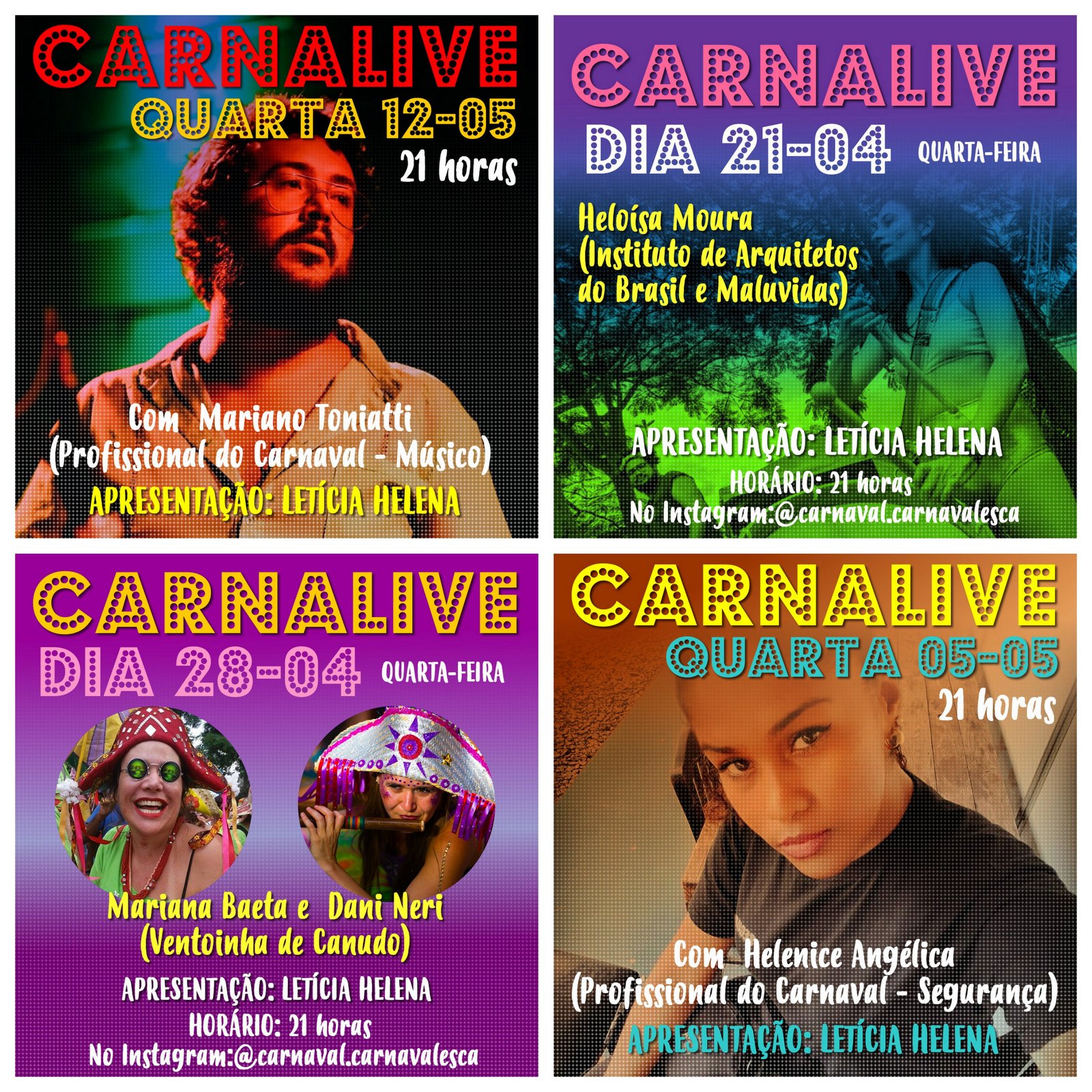 CARNA.LIVES – APERTA O PLAY E VEM COM A GENTE! – Carnavalesca